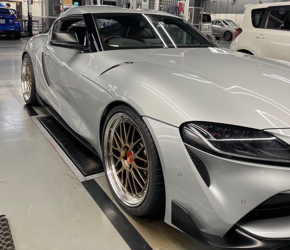 A90スープラにBBS LM限定カラー | A PIT AUTOBACS