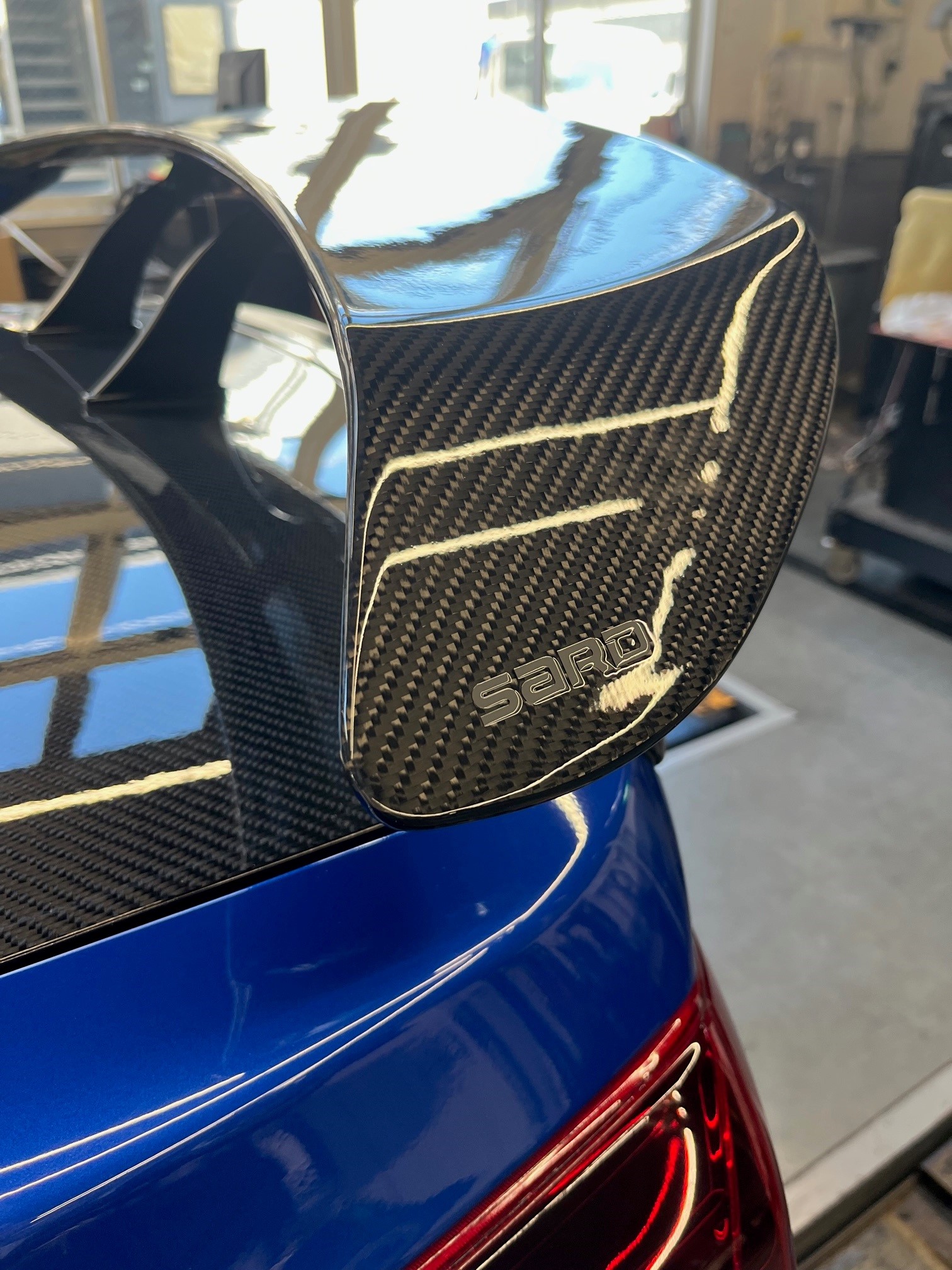 SARD LSR WING GTウィング取付 WRX | A PIT AUTOBACS