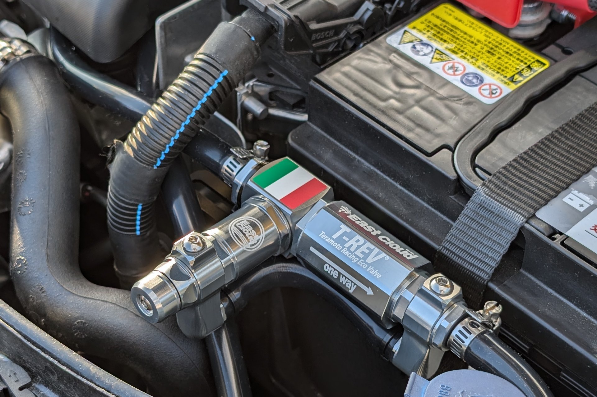 ABARTH595にT-REV BP-SYSTEM | A PIT AUTOBACS
