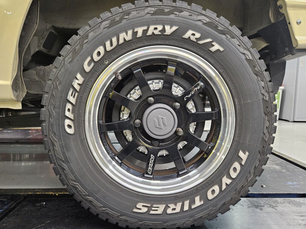 JB64 JIMNY × Rainbow Auto ALFINE DRAM | A PIT AUTOBACS