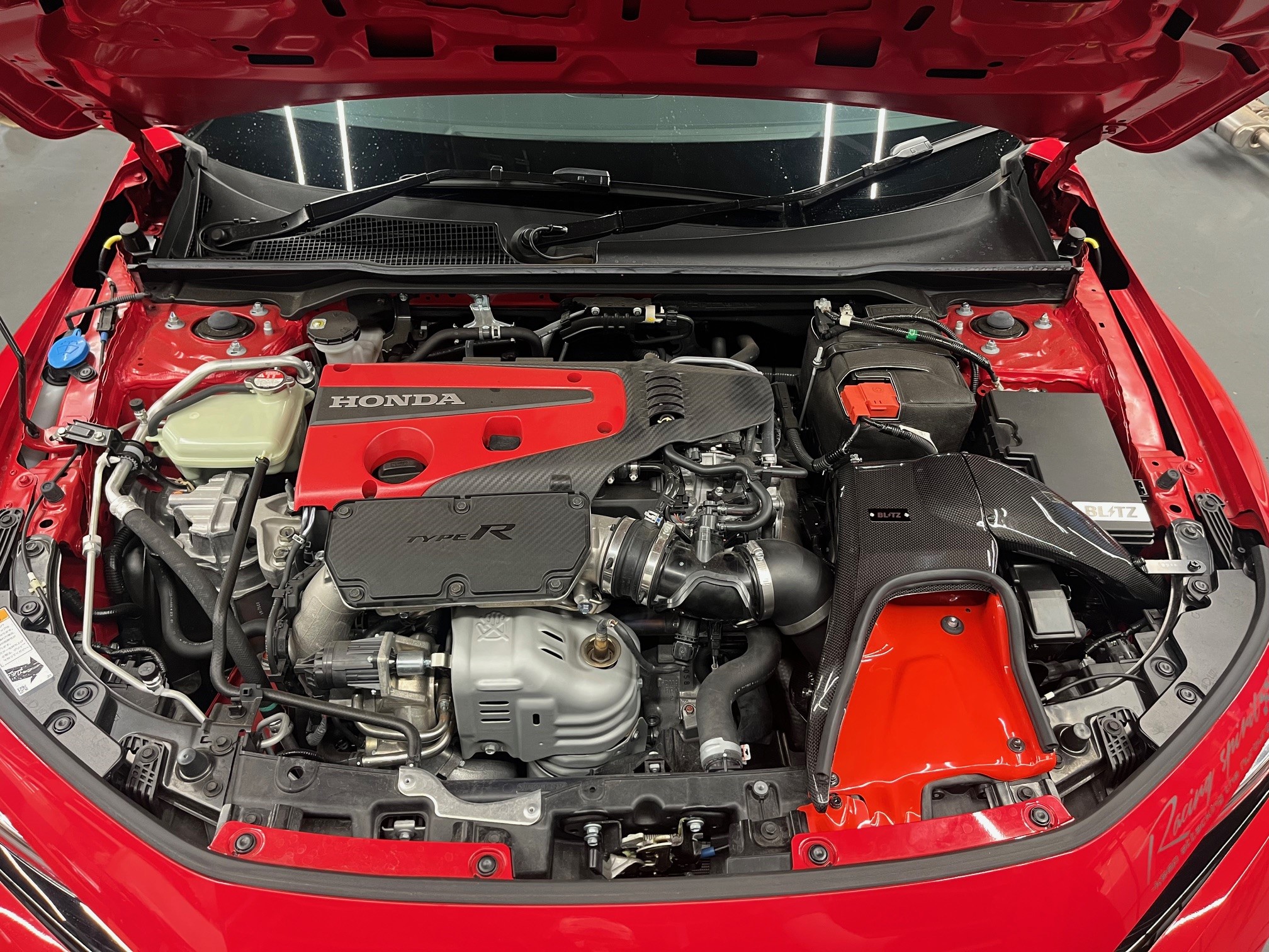 CIVIC タイプR FL5 BLITZマフラーエアクリ装着 | A PIT AUTOBACS