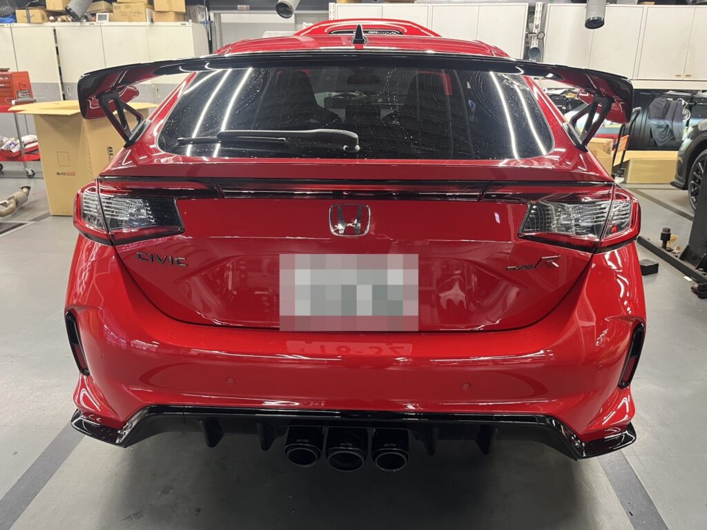 CIVIC タイプR FL5 BLITZマフラーエアクリ装着 | A PIT AUTOBACS
