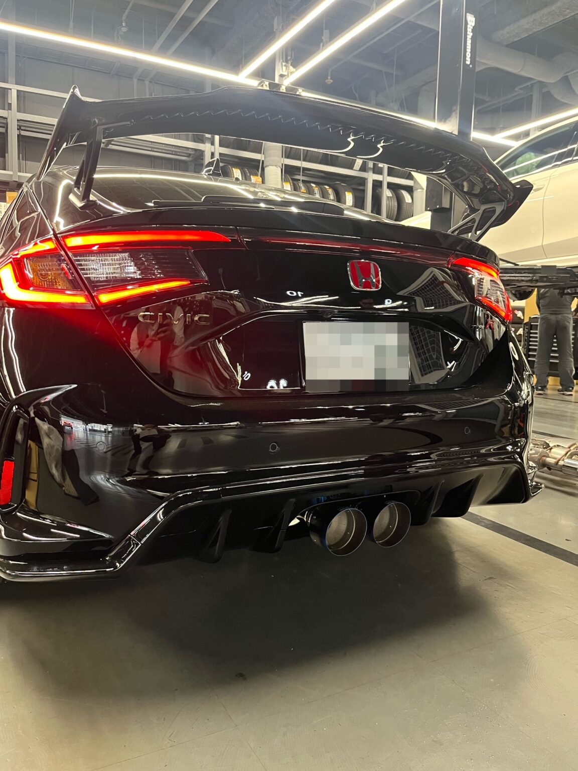 CIVIC タイプR FL5 HKSマフラー装着 | A PIT AUTOBACS