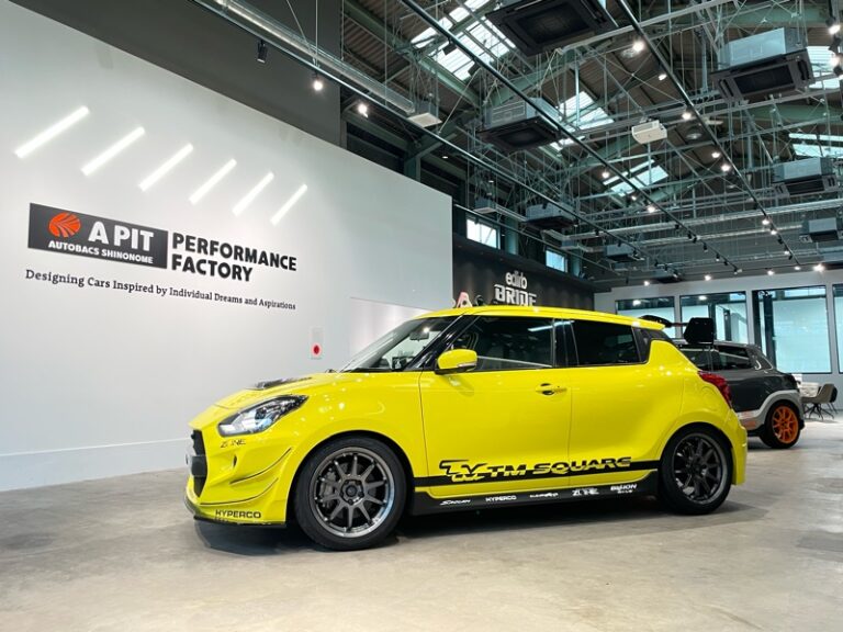 TM-SQUARE ZC33Sスイフトデモカー展示！ | A PIT AUTOBACS